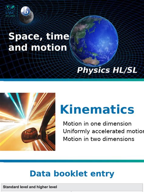 A1 Kinematics Motion Graphs Pdf Acceleration Velocity