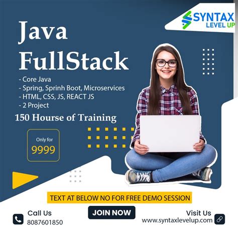 Syntax Level Up On Linkedin Javafullstacktraining Pune Techtraining