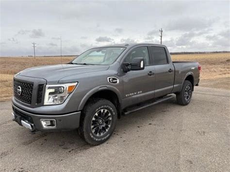 2018 Nissan Titan Xd Pro 4x Crew Cab 4wd Strasburg Nd