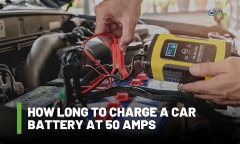 How Long to Charge a Car Battery at 50 Amps? (Answered)