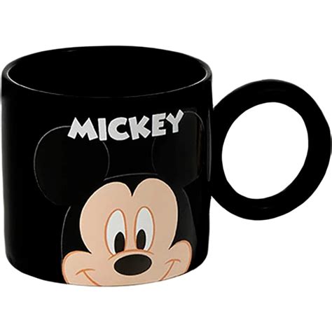 خرید و قیمت ماگ و لیوان سرامیکی طرح میکی موس برند دیزنی Disnep مشکی ترب