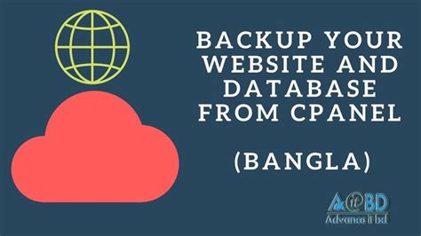 backup your website and database from cpanel