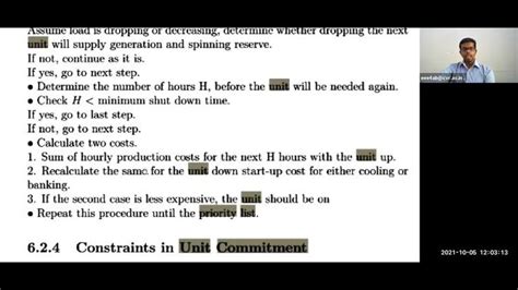 Unit Commitment Problem Priority List Method And Solved Example