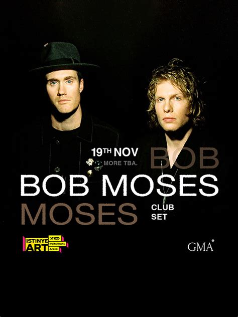 Bob Moses Biletinial
