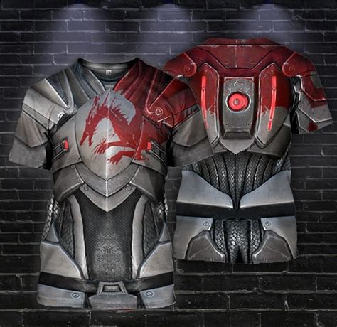 Knight Armor 3d Print T Shirt Knights Templar Harajuku Short Sleeve