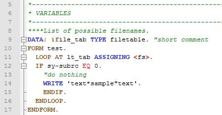 ABAP Syntax Highlighting In Notepad Part SAP Community
