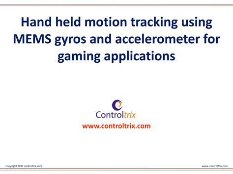 Handheld Device Motion Tracking Using Mems Gyros And Accelerometer
