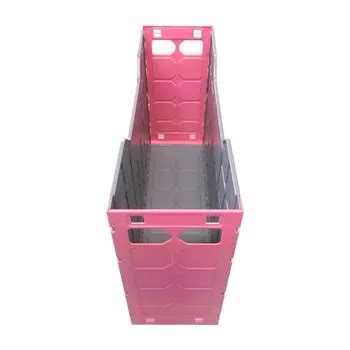 Tidy Files A4 Solid Plastic Container Pink Tidy Files A4 Solid Plastic Container Pink