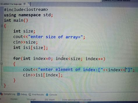 muhammad afnan on linkedin c programming coding arrays forloop