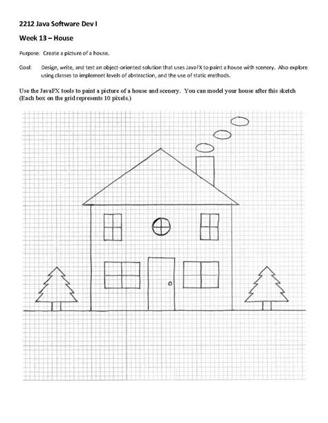 solved week 13 house purpose create a picture of a house