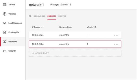 Connect Dedicated Servers VSwitch Hetzner Docs