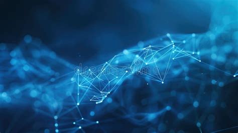 Abstract Blue Network Stock Illustration Illustration Of Mesh 324537558