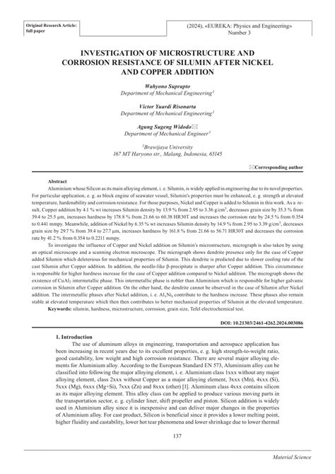 Pdf Investigation Of Microstructure And Corrosion Resistance Of