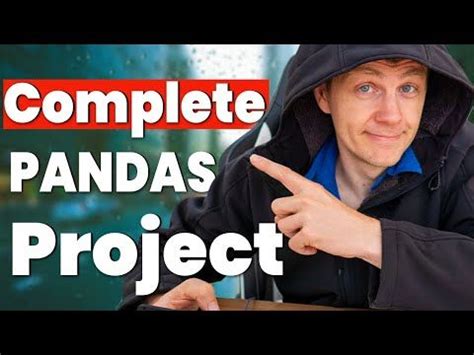 Perfect Python Pandas Project For Beginners Code With Me YouTube Data Science Science