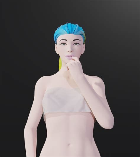 Rule 34 1girls 3d Black Background Blue Eyes Blue Hair Breast Expansion Errorsax Female Finger