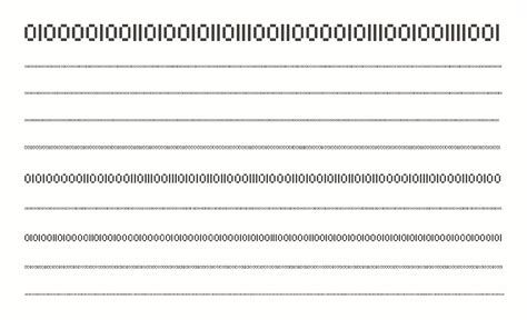 Binary Font