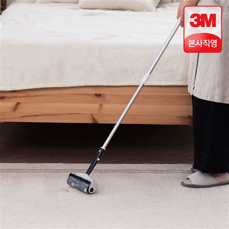 3m 3m 돌돌이 테이프클리너 클린컷 대형팩롱핸들 1개리필 1개 리필 2개 스카치브라이트 롤크리너 돌돌이밀대 위시버킷