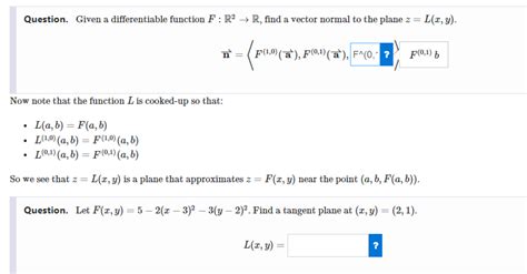 solved question given a differentiable function f r2→r