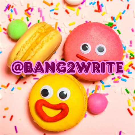 welcome to bang2write bang2write
