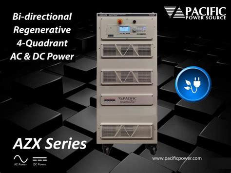 Regenerative AC DC Programmable AC Power Sources