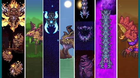 테라리아 칼라미티 인페르넘 모드 보스 부정 당한 수호자~정글 용 야론 Youtube