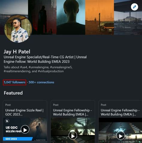 jay h patel on linkedin cgi unrealengine ue5