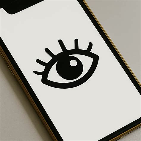 メのロゴモックアップ｜イラスト・フリー素材なら「シンテリ」