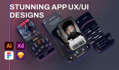 Design Stunning Mobile App Ui Ux Design Using Figma Xd By