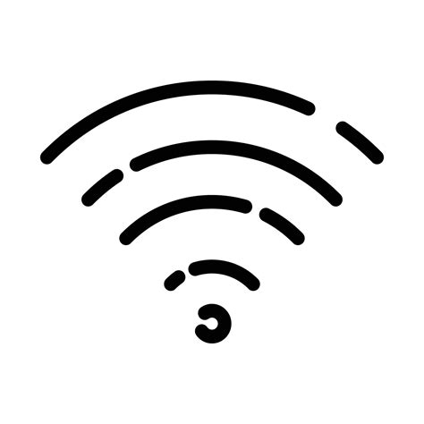 Wifi Icon Line Style 6571770 Vector Art At Vecteezy
