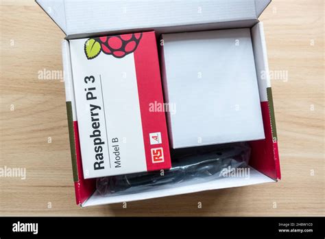 Raspberry Pi Mini Computer Bundle In A Box Stock Photo Alamy