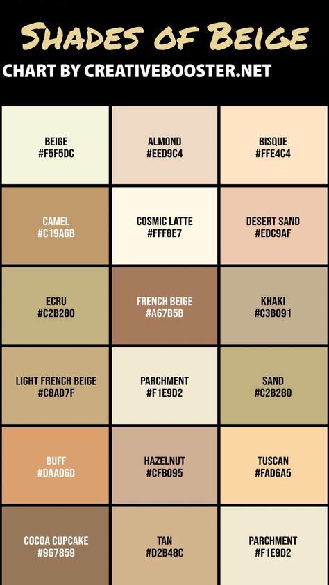 50 Shades Of Nude Color