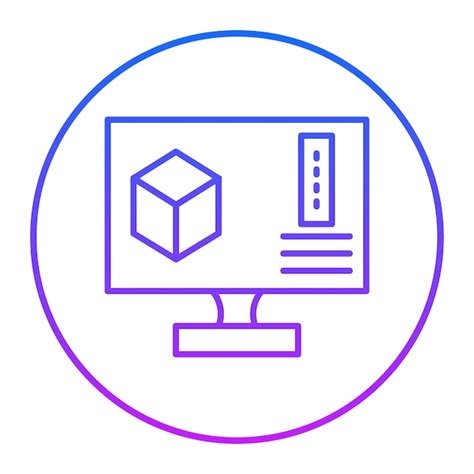 Premium Vector 3d Modeling Icon