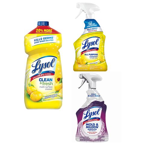 Lysol Multi Surface Cleaner 48oz All Purpose Cleaner Spray 32oz