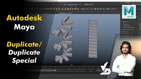 Lesson 7: Autodesk Maya | Mirror Duplicate/ Duplicate Special - YouTube