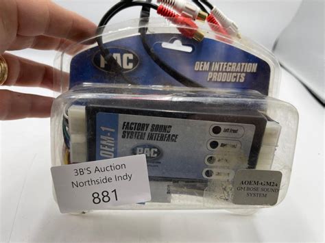 Lot Gm Bose System Interface