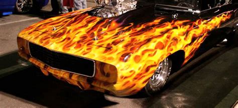 Cool Cars With Real Flames