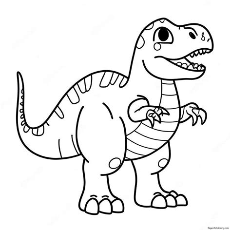 Dinoco Dinosaur Coloring Page 58533 47136