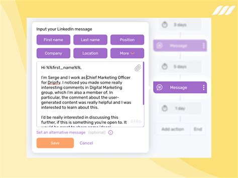Perfect LinkedIn Message Best Practices 3 Templates Dripify