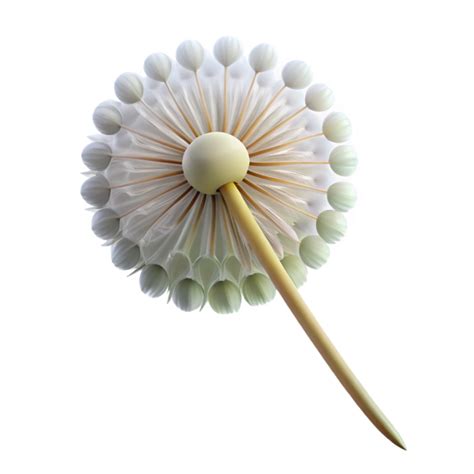 Fascinating Vintage Ultra Detailed Photorealistic Isolated Cutout Of A Single Perfectly Formed