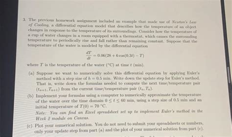 Solved The Previous Homework Assignment Included An Chegg