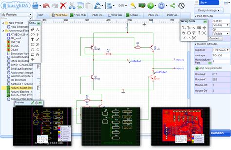 Simple Robot Schematic Diagram