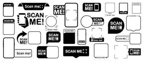 Premium Vector Scan Qr Code Scan QR Code Flat Icon With Phone Qr Code Template For Mobile App