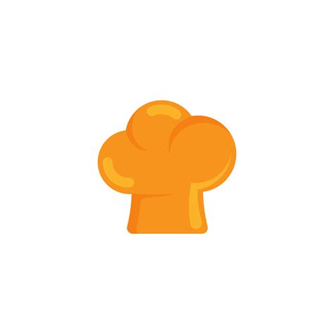 Isolated Glossy Orange Chef Hat 24886326 Vector Art At Vecteezy