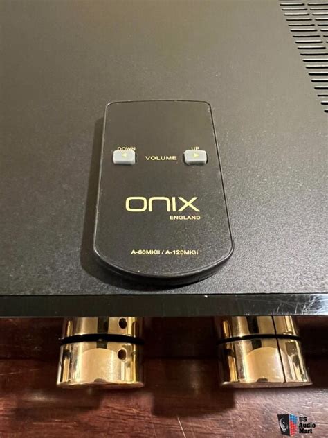 Onix A 120 MKII Dual Mono Integrated Amplifier Photo 3494149 UK Audio Mart