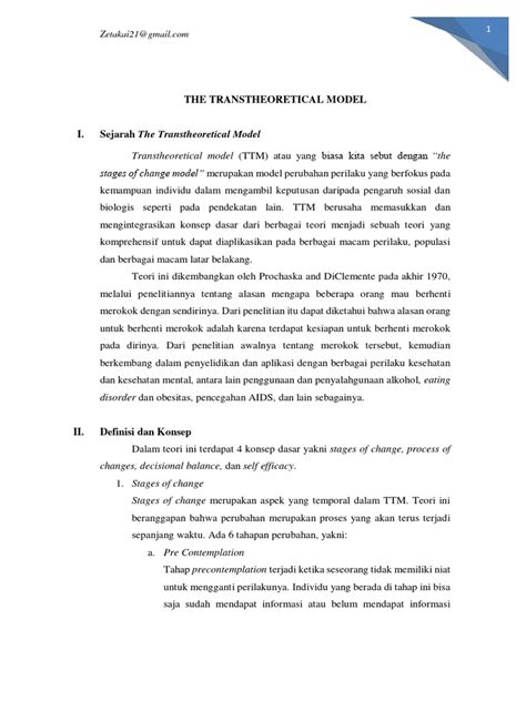 Thetranstheoreticalmodel Pdf