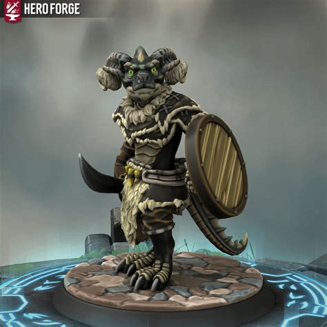 Made A Heroforge Mini For My Kobold Battle Master Gribble R Koboldlegion