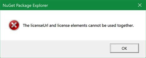 Cannot Open Package Built With PackageLicenseExpression Issue NuGetPackageExplorer