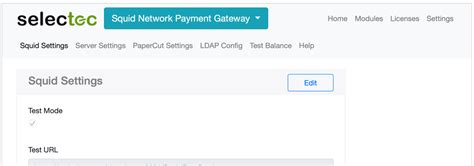 Squid Payment Gateway For Papercut Select Technology Ltd