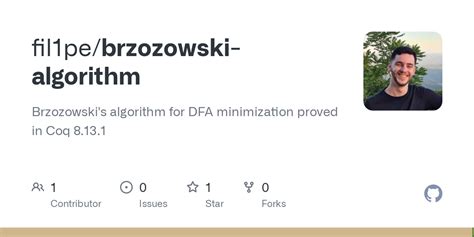 github fil1pe brzozowski algorithm brzozowski s algorithm for dfa