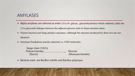 Industrial Production Of Amylases And Proteases Pptx